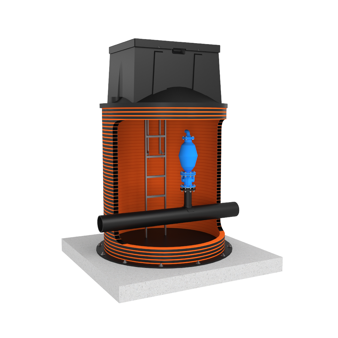 ID1600 air release wells – Pumping stations, tanks, septic tanks ...